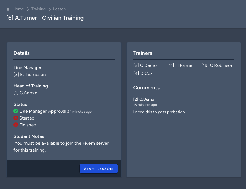 Callsiren Management